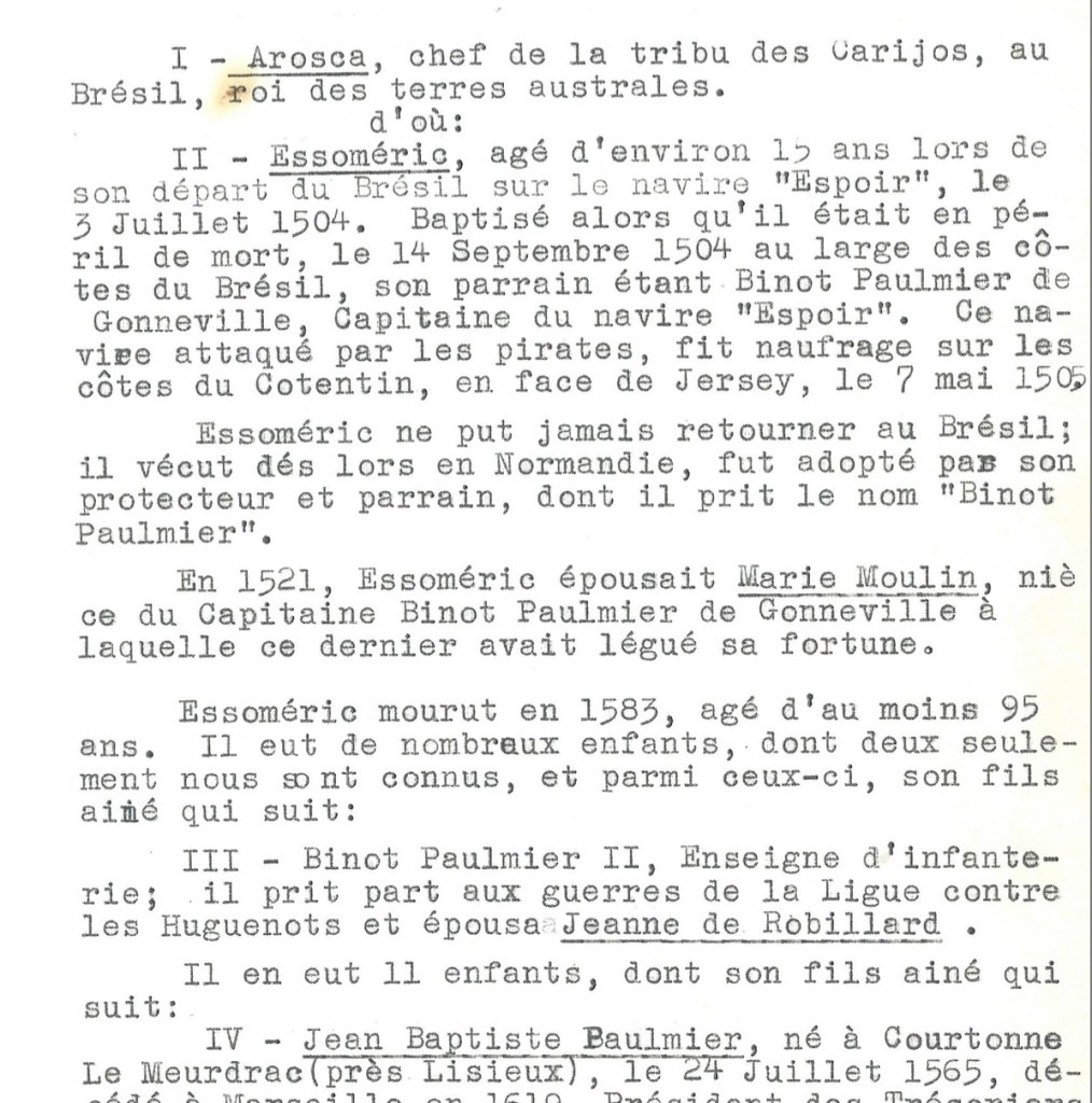 Exercices pratiques sur l’arbre généalogique. – Sur les traces d’Essomericq